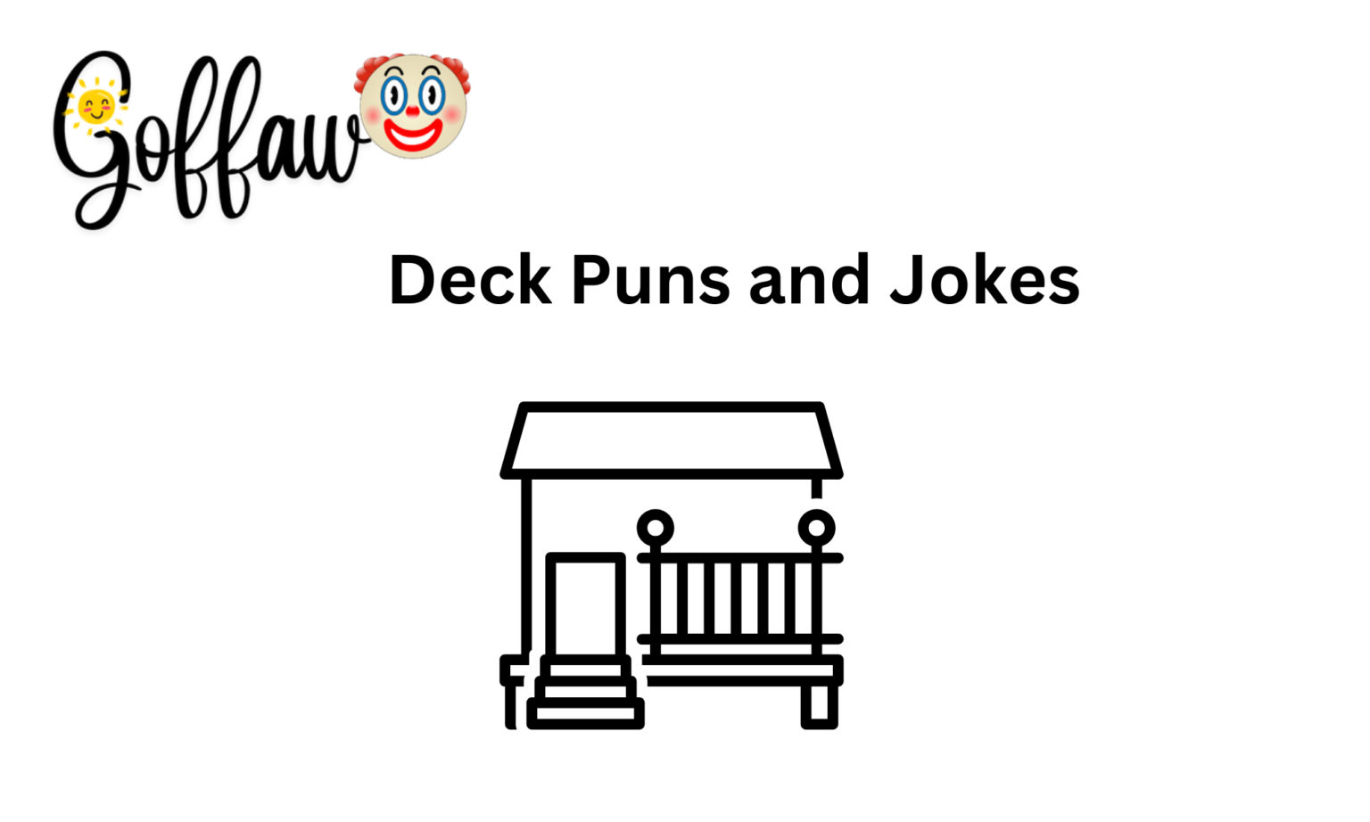 180+These Clever Deck Puns and Jokes! 😂🃏 For 2025